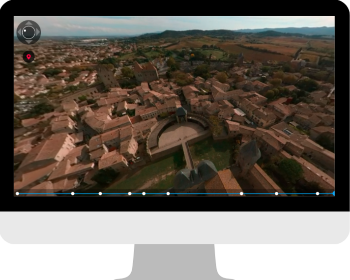 Visite à distance 360° - La cité de Carcassonne et son architecture ...