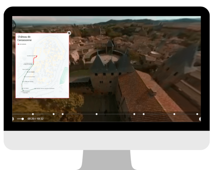 Visite à distance 360° - Une cité patrimoine mondial de l'UNESCO